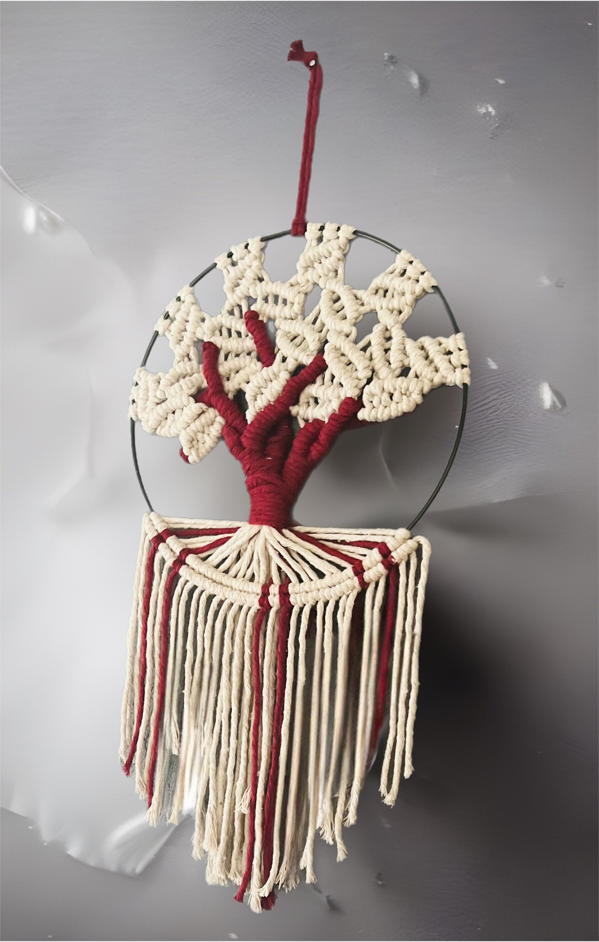 Bohemian Tree of Life, Tree of Life Macrame Wall Hanging, Handmade ...