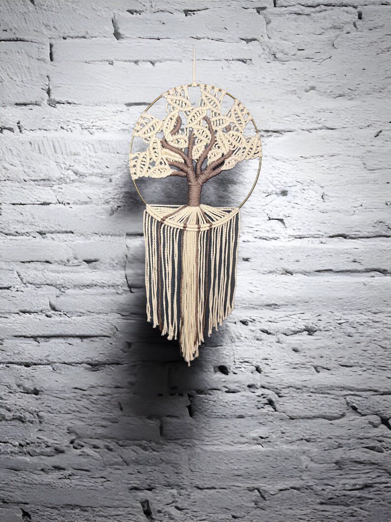 Bohemian Tree of Life, Tree of Life Macrame Wall Hanging, Handmade ...