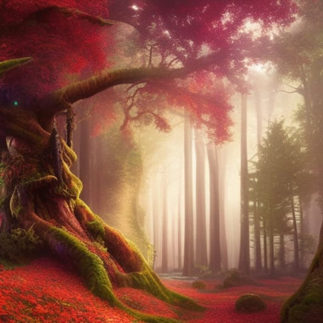 4 Digital Images to Download, Fairytale World, Magical Fantasy ...