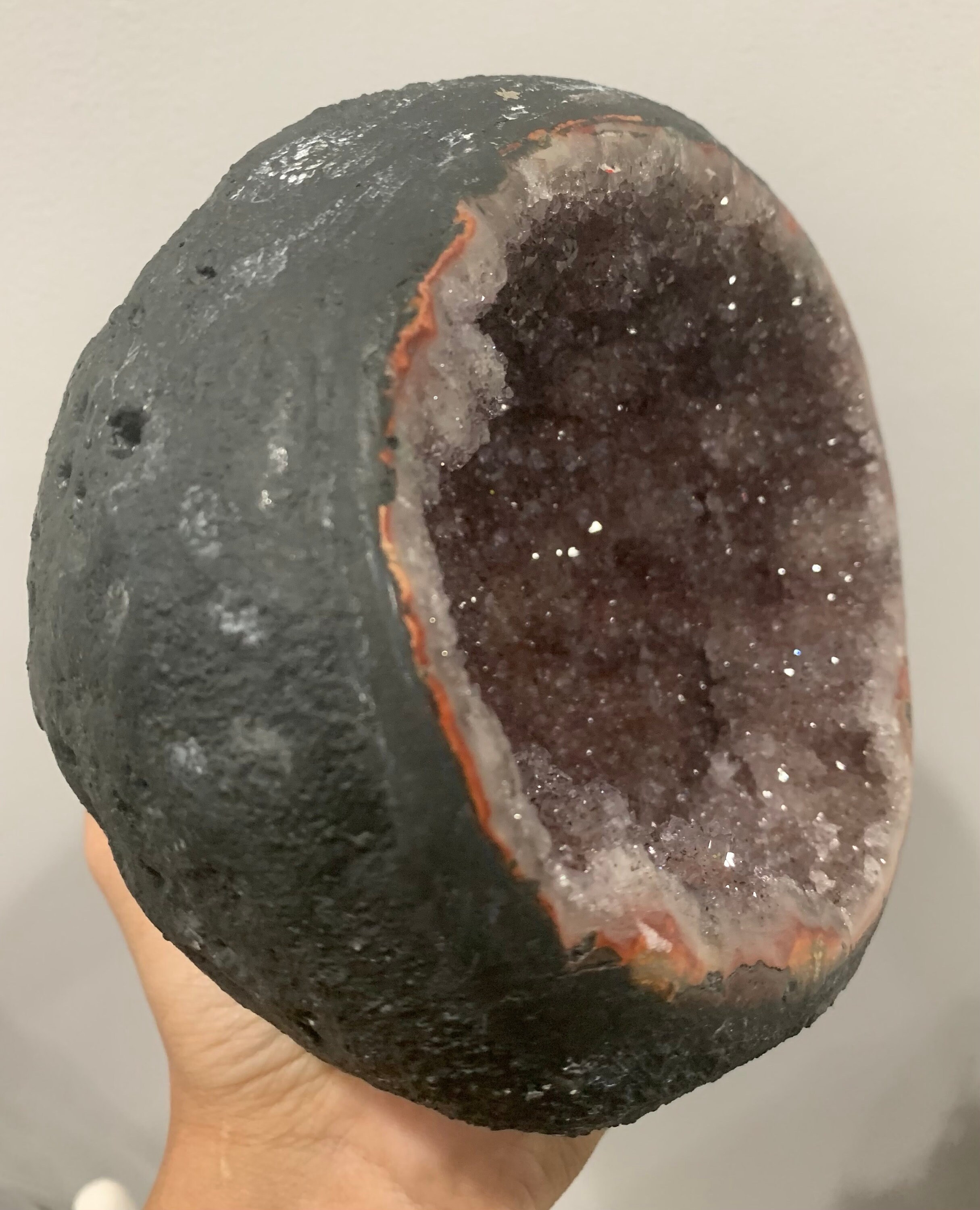RARE - Stunning High Quality Auralite / Amethyst Geode - Extra Large ...