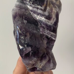 Skull - Hand Carved - Dream Amethyst Freeform - One of a Kind - Etsy