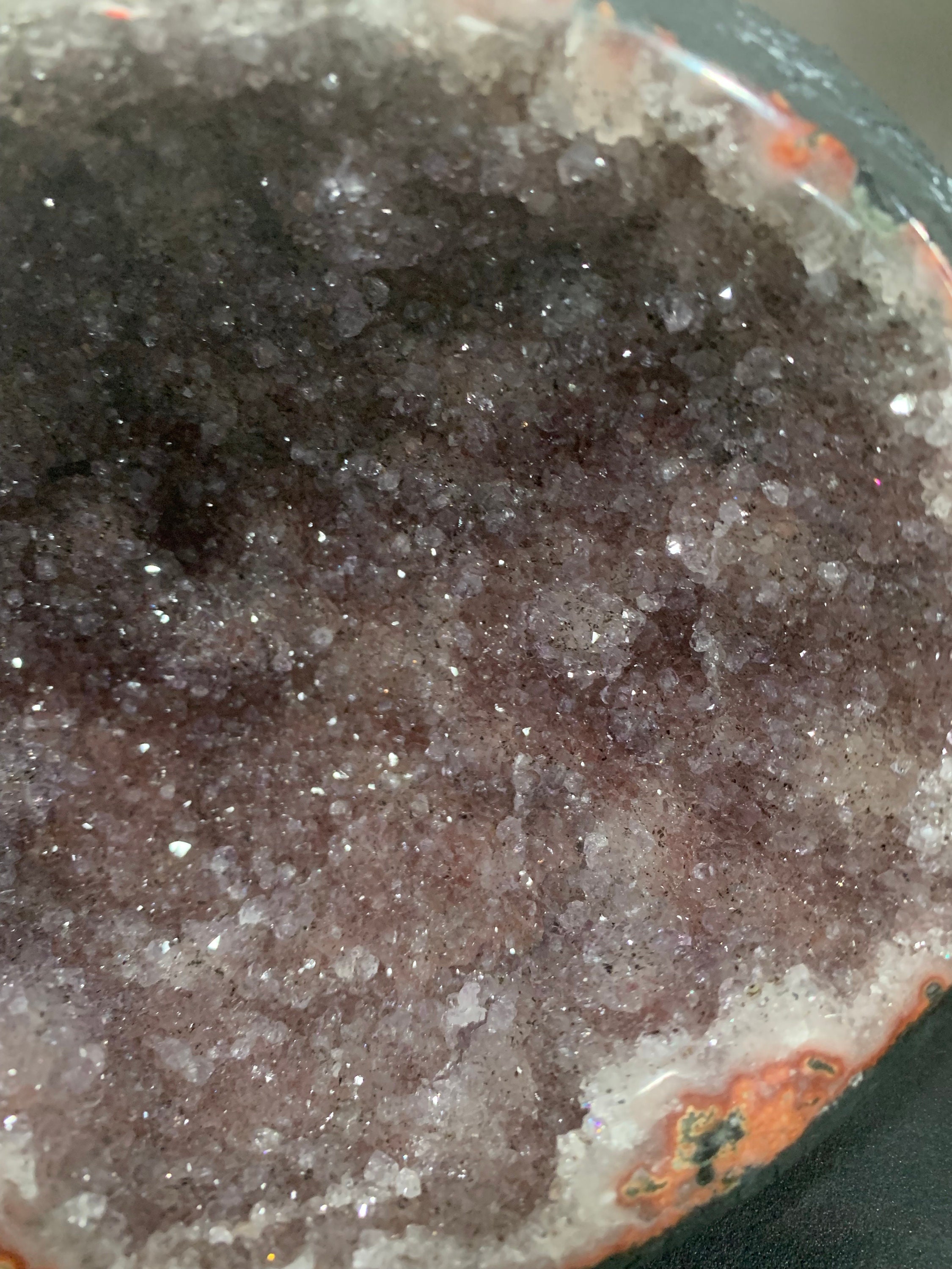 RARE - Stunning High Quality Auralite / Amethyst Geode - Extra Large ...