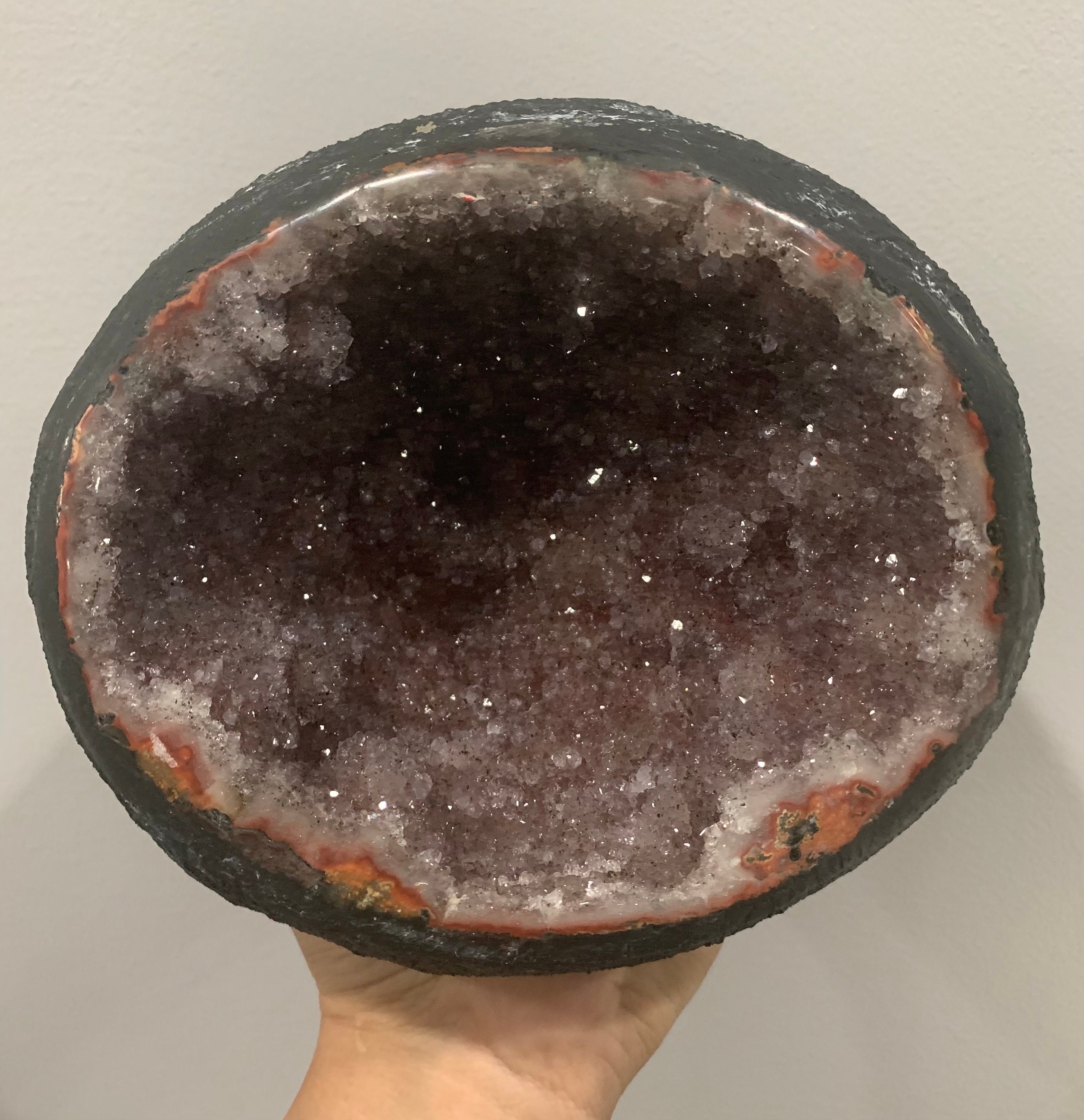 RARE - Stunning High Quality Auralite / Amethyst Geode - Extra Large ...