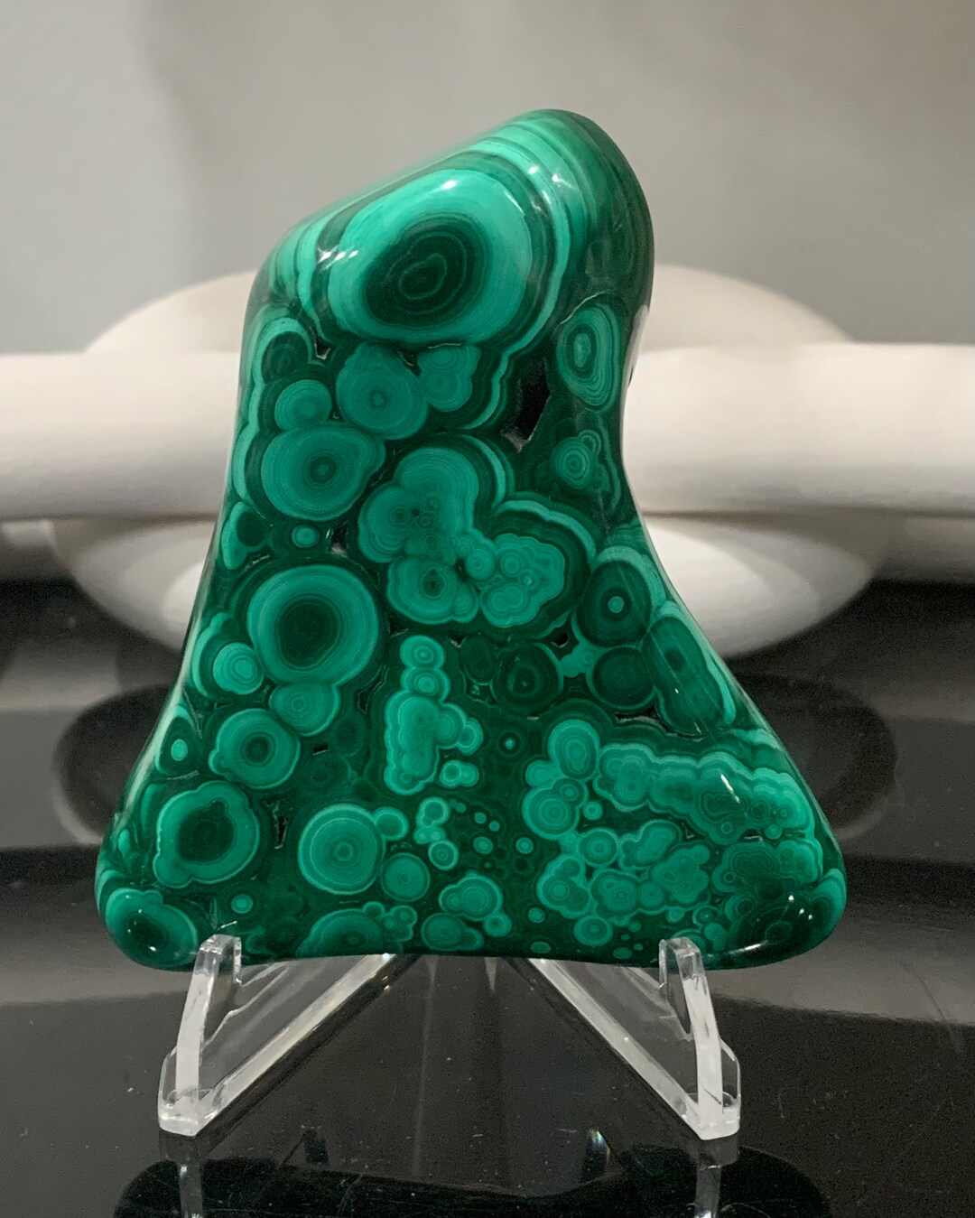 Stunning Malachite Natural Glossy Transparent Cluster Rough Mineral ...