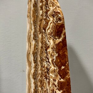 Dendritic Banded Calcite Slab With Raw Edge - Pick Your Favorite! - Etsy