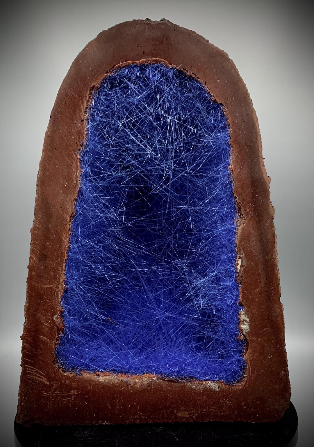 Blue Rutile Open Geode Cathedral - Phosphate Magnesium - 11.3 Lbs! - Etsy