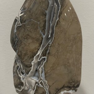 Volcano Agate Freeform With Incredible and Rare Blue Boytroidal Druzy ...