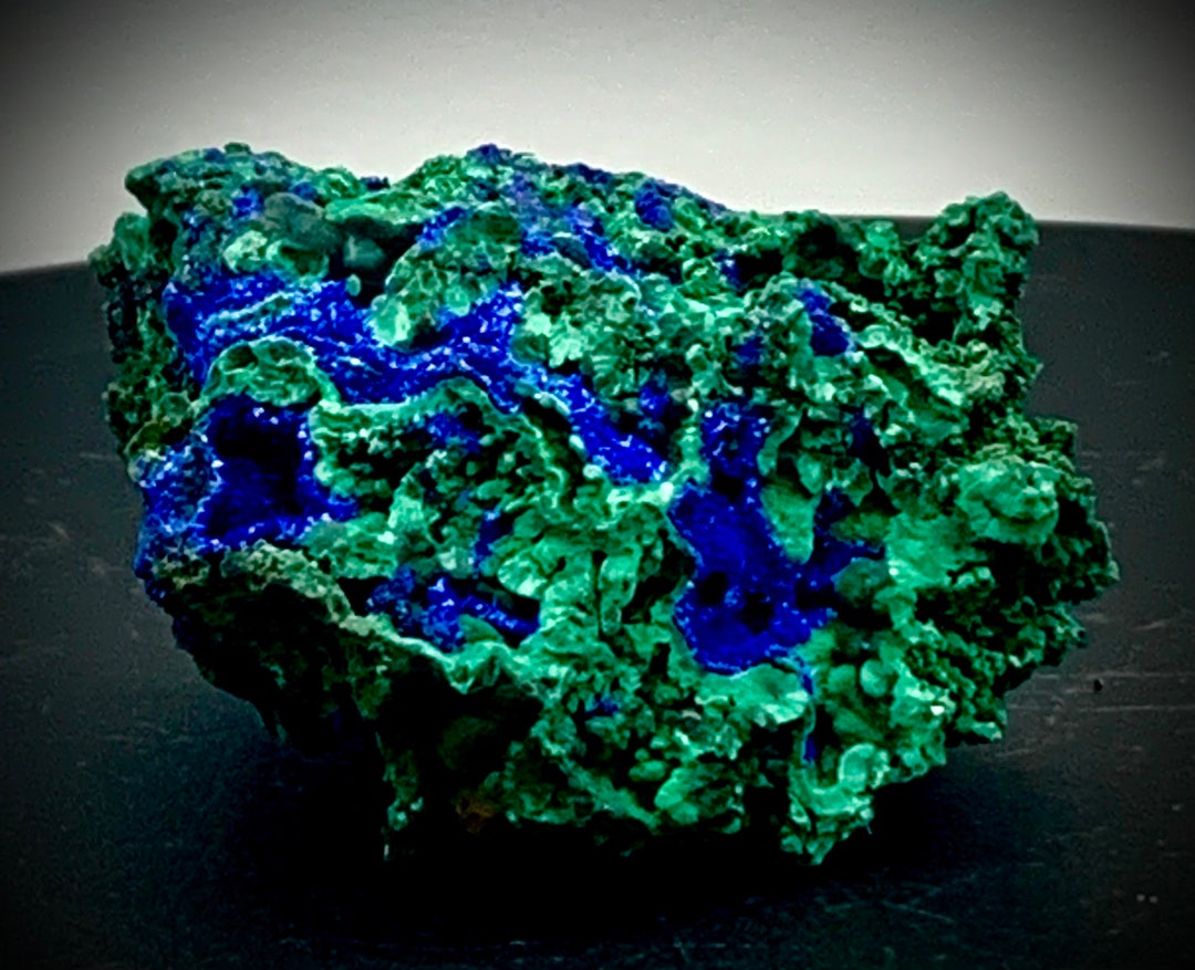 Silky, Velvet Fibrous Malachite and High Quality Sparkly Azurite - Etsy