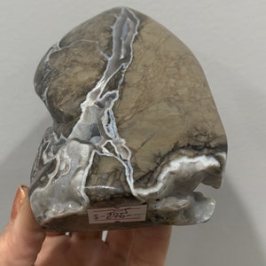 Volcano Agate Freeform With Incredible and Rare Blue Boytroidal Druzy ...