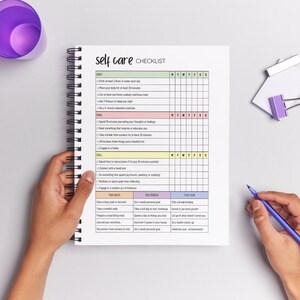 Self-care Checklist Bundle: Daily, Weekly, Monthly Tracker (PDF ...