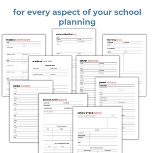 Ultimate Teacher Planner Printable | Digital Lesson Planner | Monthly & Weekly Planning ...
