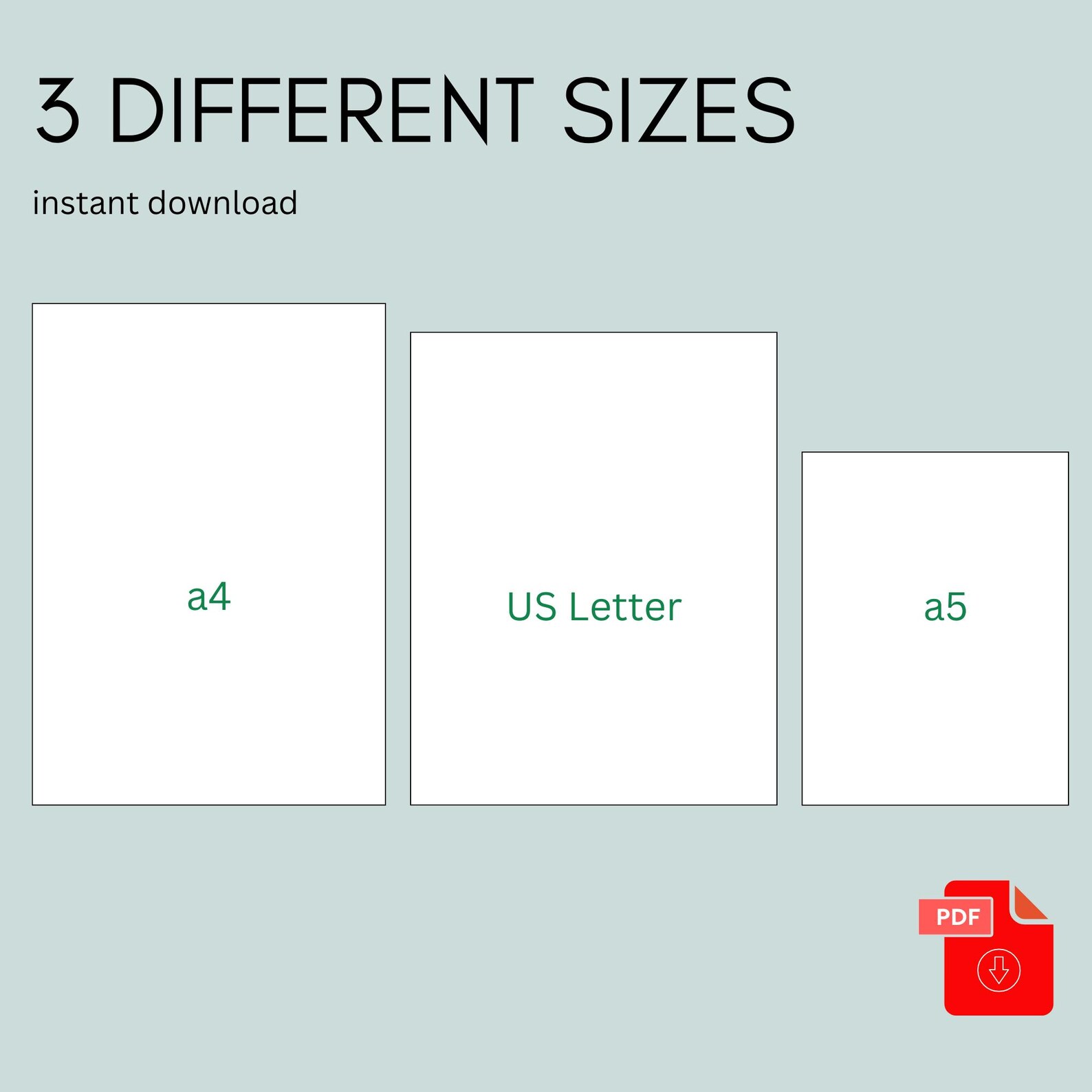 Minimalist Product Inventory Tracker: 3 Layouts (digital Download) - Etsy