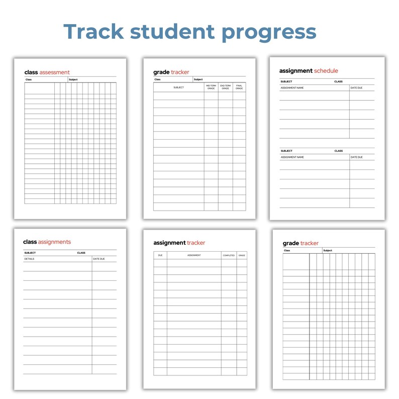 Ultimate Teacher Planner Printable | Digital Lesson Planner | Monthly ...