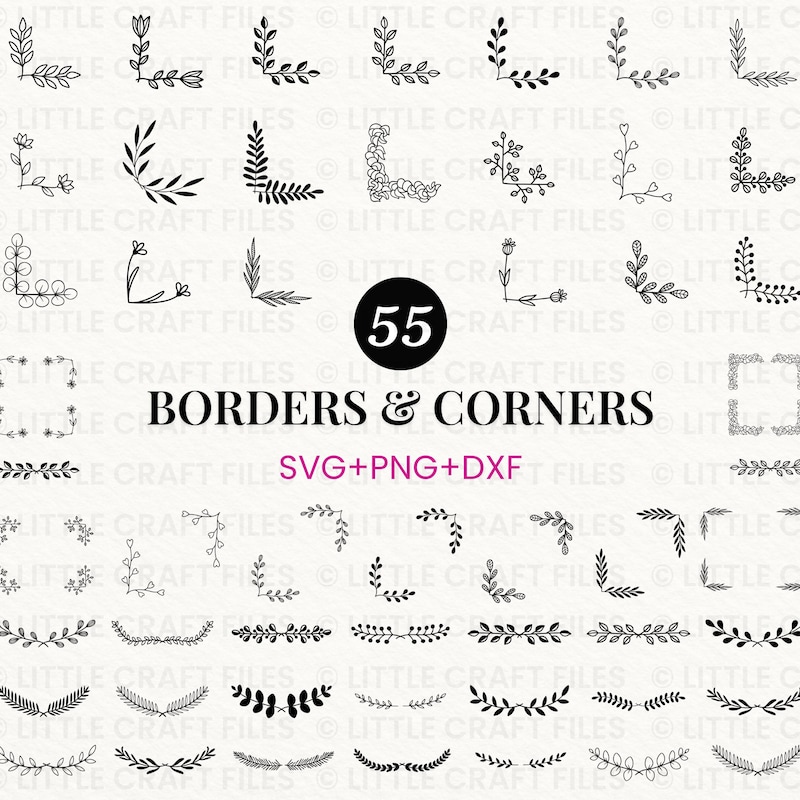 Corner Designs Paper - Etsy