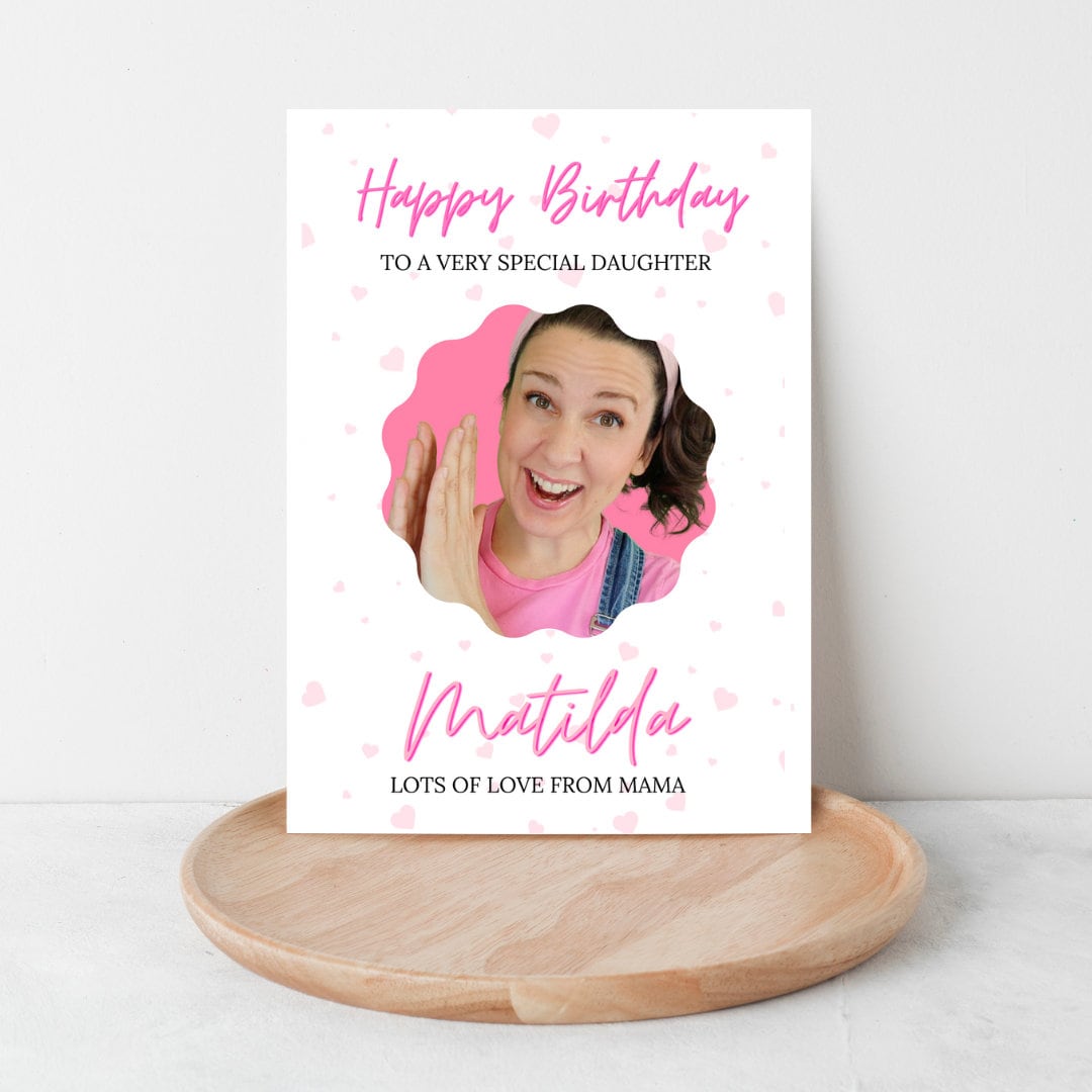 DIGITAL DOWNLOAD, Ms Rachel Card, Personalised Ms Rachel Card, Miss ...