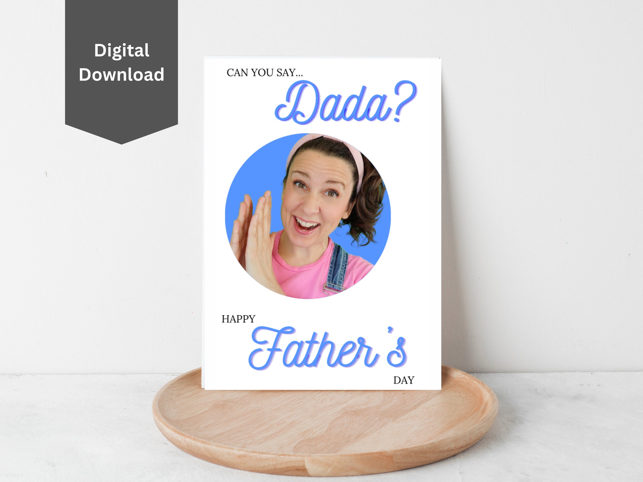 DIGITAL DOWNLOAD, Ms Rachel Fathers Day Card, Ms Rachel Card for Dad ...