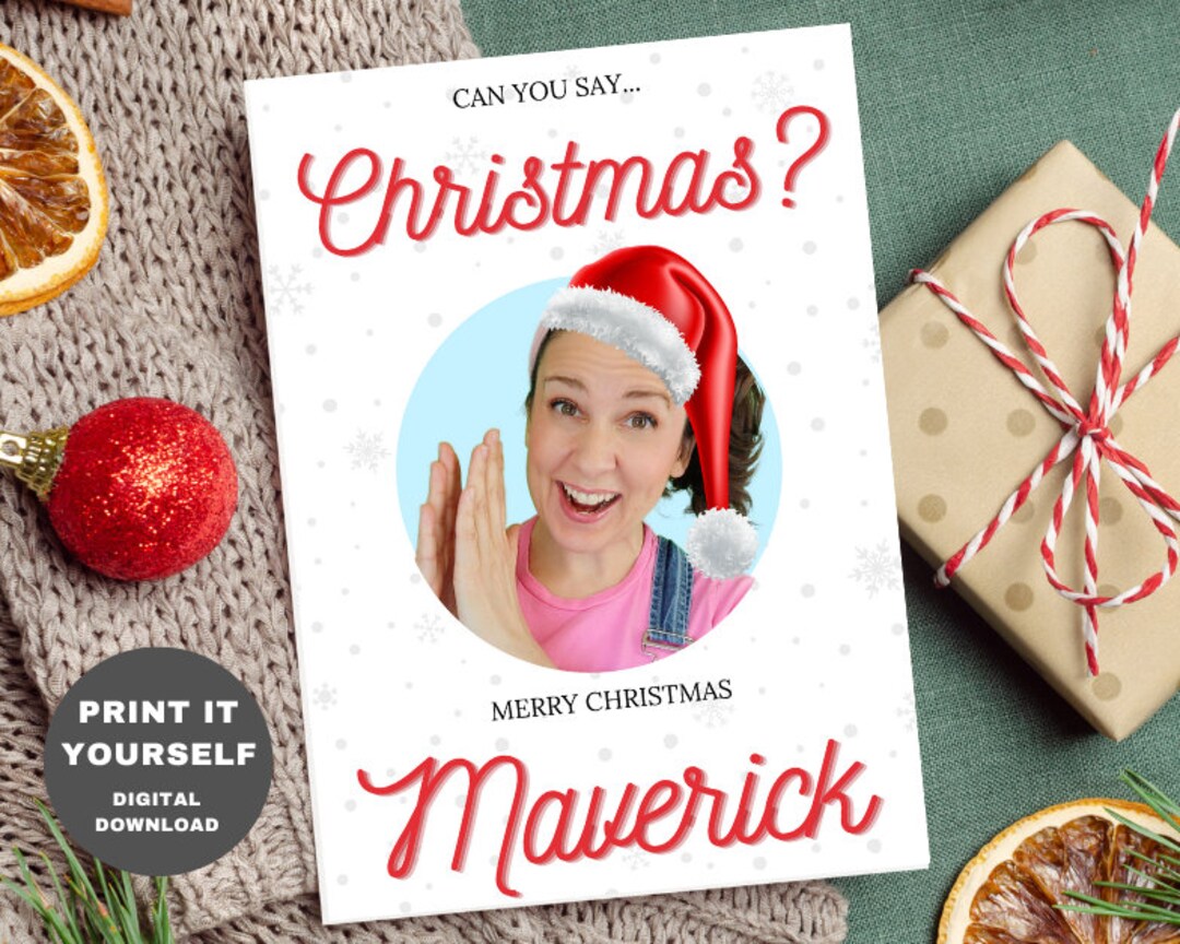 MS RACHEL CHRISTMAS Card Miss Rachel Christmas Card Ms - Etsy