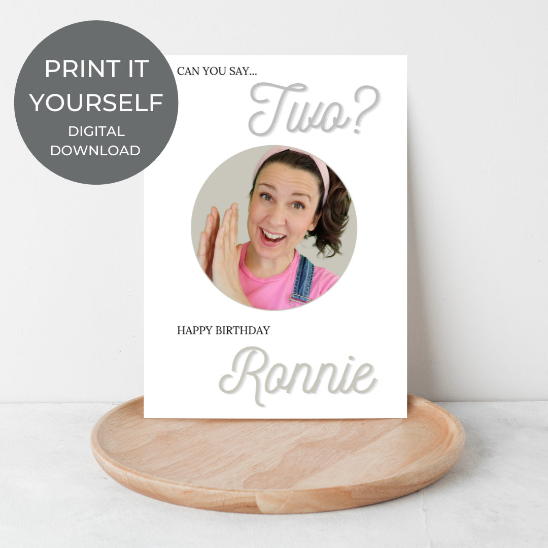 DIGITAL DOWNLOAD, Ms Rachel Birthday Card, Songs for Littles, Miss ...