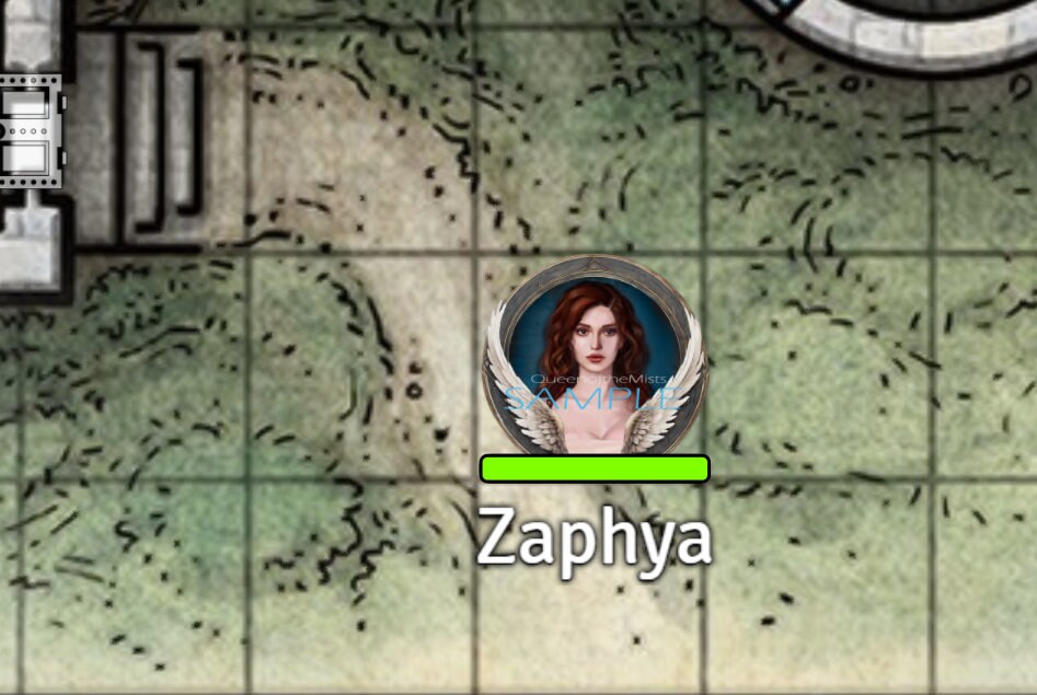 Wings of Stone Token Border (TTRPG) - Etsy