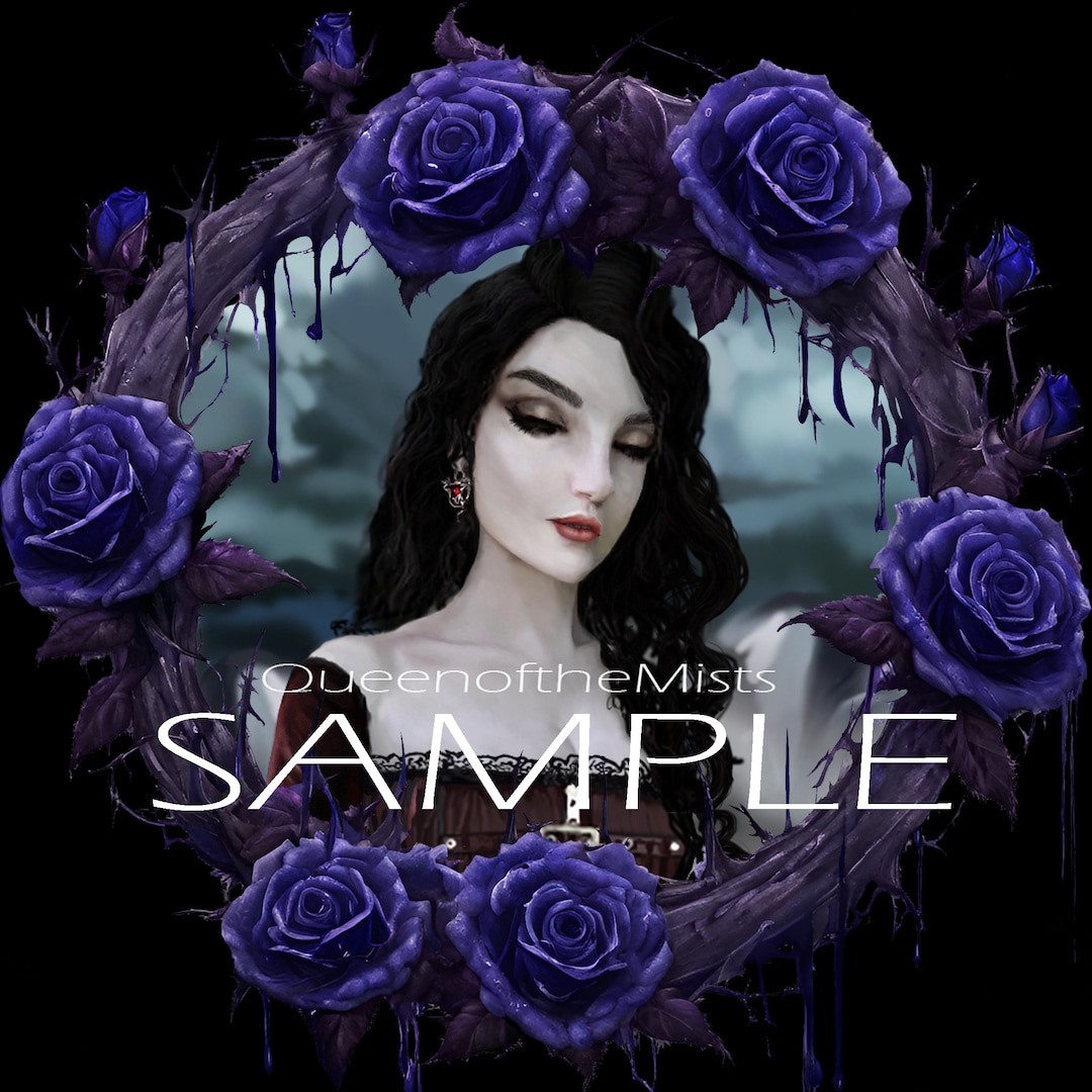 Midnight Roses Token Border (TTRPG) - Etsy