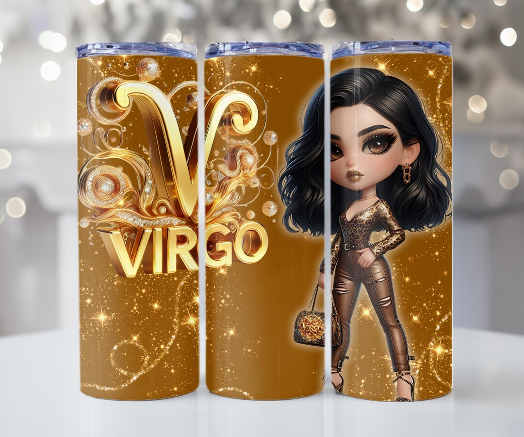 PNG FILE | Virgo Zodiac Sign PNG | Pink Aesthetic | Beautiful Woman ...