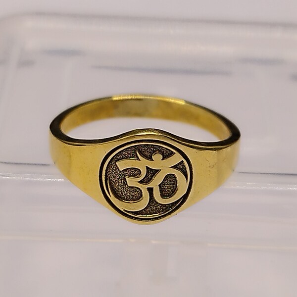 Om Ring - Etsy