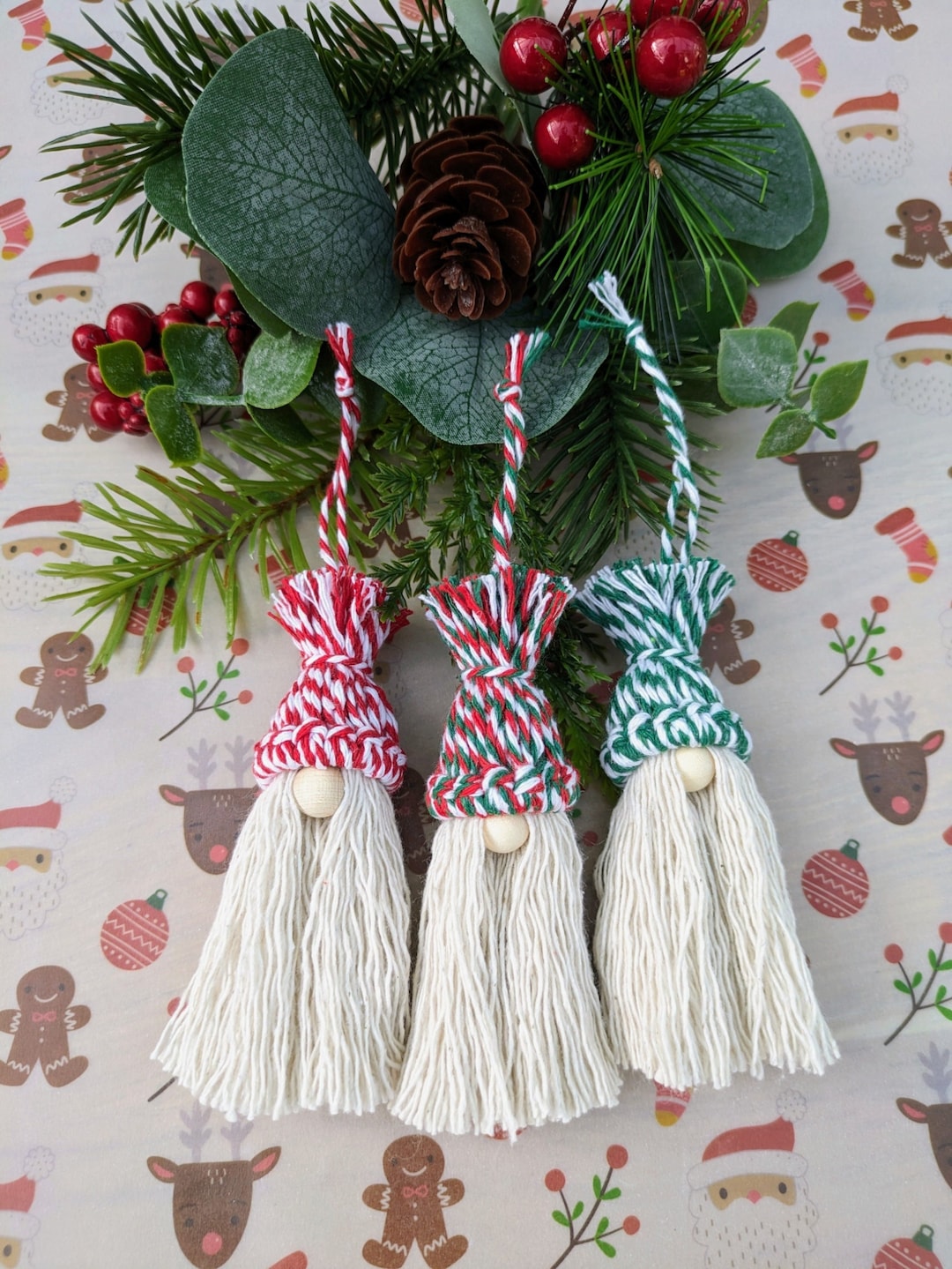 Geoffrey the Gonk Christmas Tree Decoration - Etsy