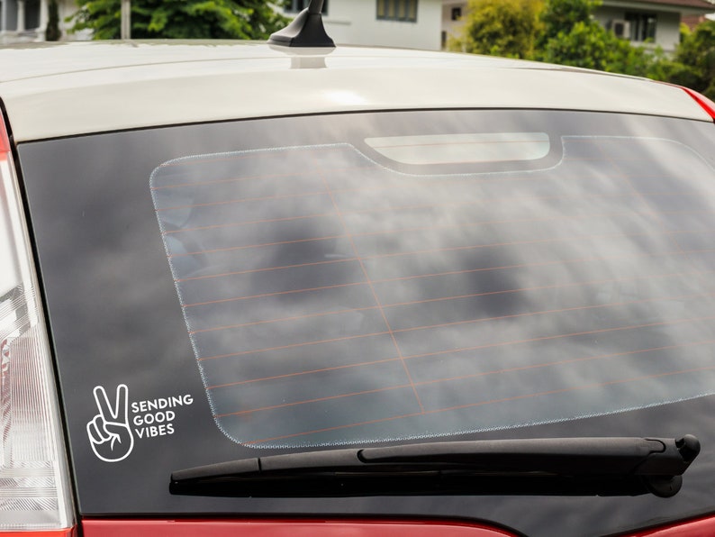 Good Vibes Good Juju Small Car Decal - Etsy