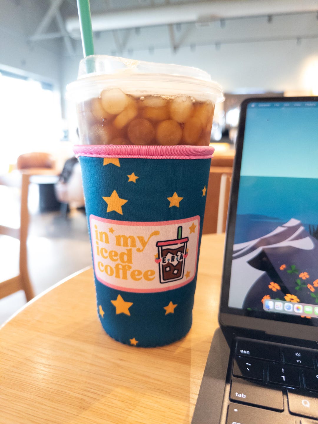 In My Iced Coffee Era Koozie Cup Koozie Neoprene Koozie Cozie Swiftie ...