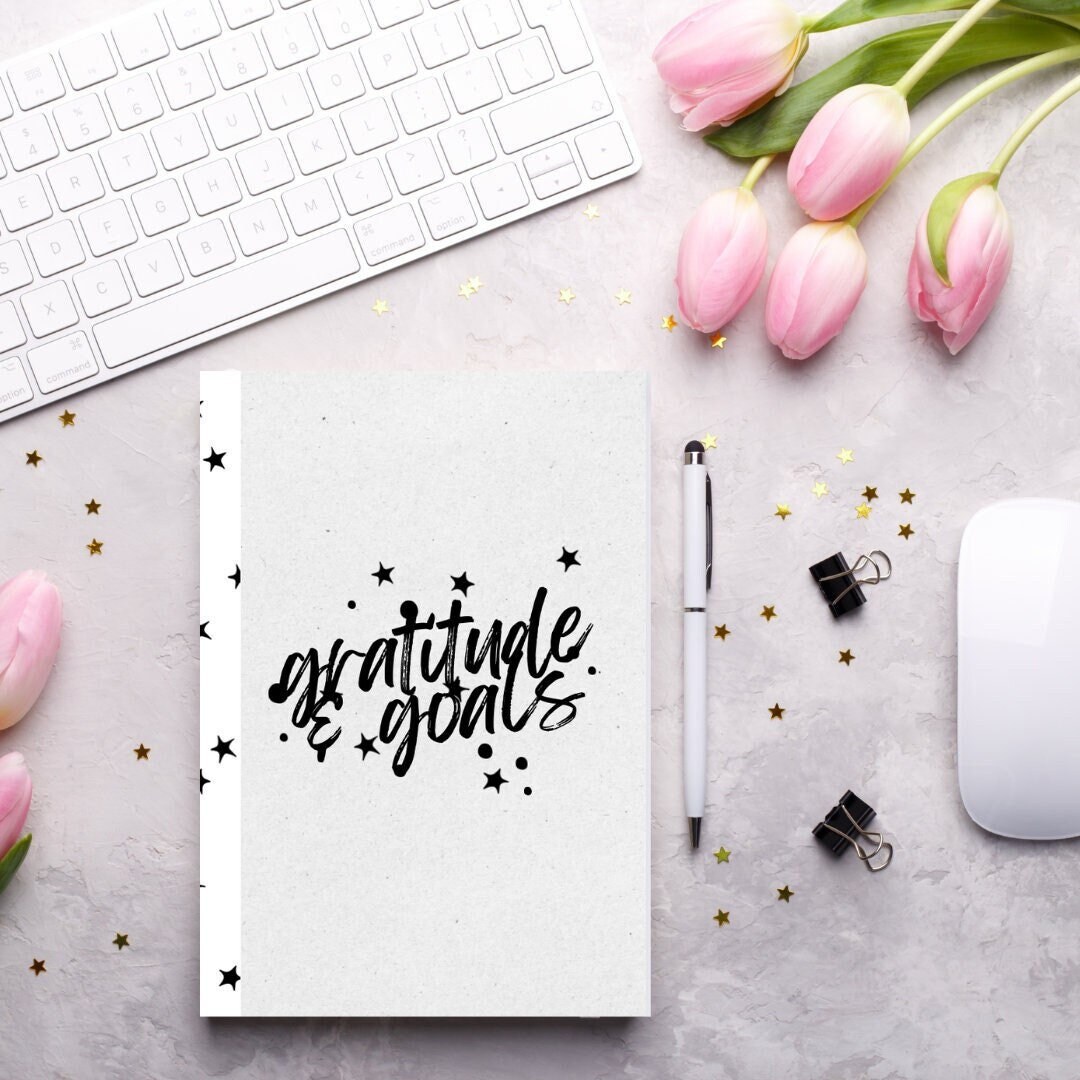 Gratitude and Goals Journal - Manifestation Journal, Manifesting ...