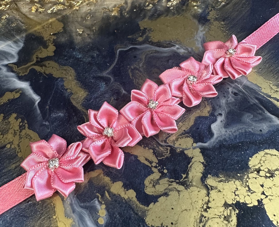 Paquita Bun Wrap Handmade Bun Wrap Antique Pink / Dusty Pink With Satin ...