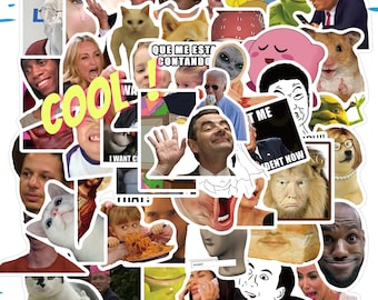 Printable Meme Sticker Pack Digital Sticker PDF PNG - Etsy Australia