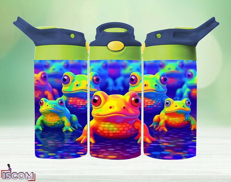 FROGS 12oz Sippy Cup Tumbler Wrap ,12oz Flip Top Tumbler Wrap ,20oz ...