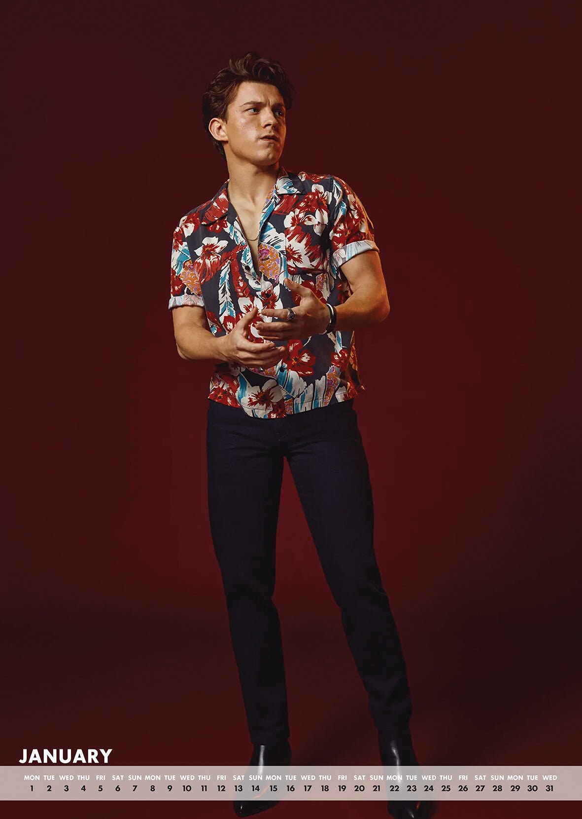 Tom Holland Calendar 2024 sold by Marya Palpable | SKU 3736488 ...