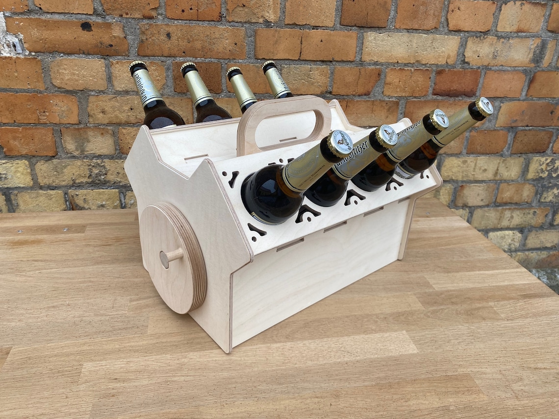 V8 Beer Crate - Etsy