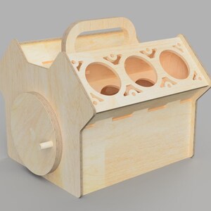 V6 Beer Crate DXF & STEP Files - Etsy