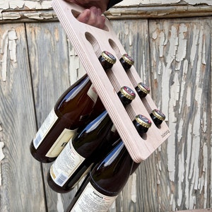 Bottle Carrier; Beer Carrying Aid - Etsy
