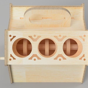 V6 Beer Crate DXF & STEP Files - Etsy