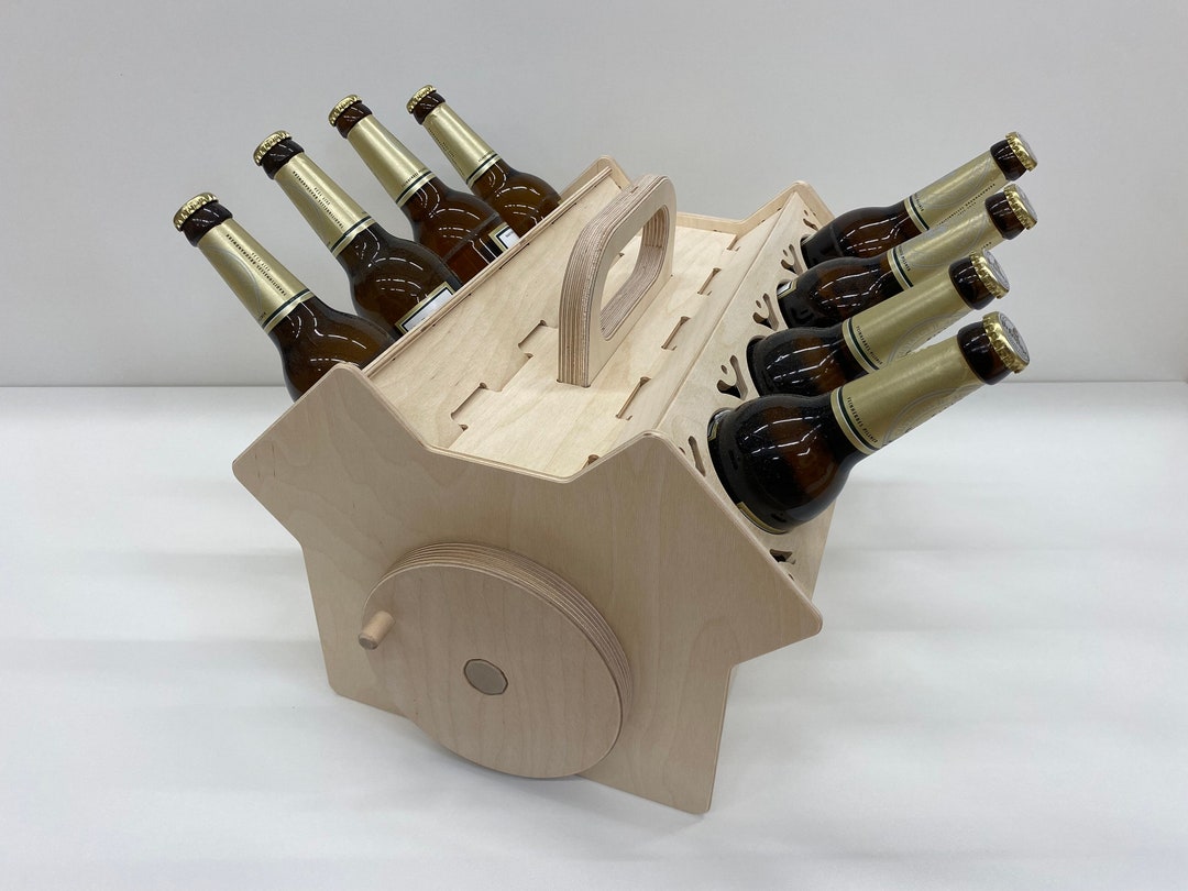 V8 Beer Crate - Etsy