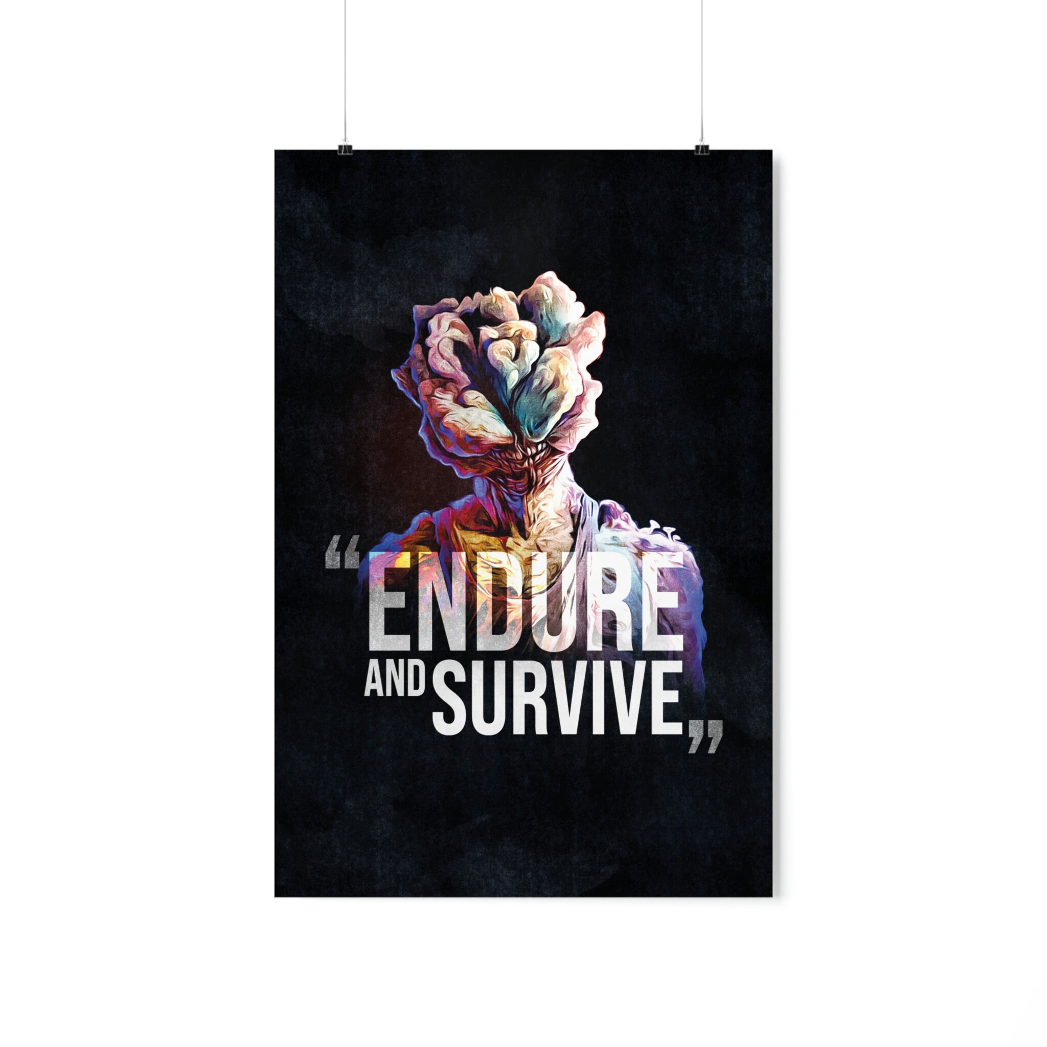 The Last of Us Premium Poster TLOU Best Quote Clicker Poster - Etsy