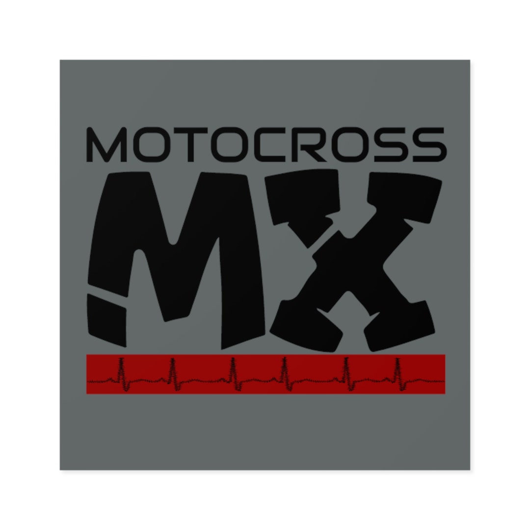 Motocross Sticker, Motocross Decal, Indooroutdoor, 2 Sizes Available - Etsy