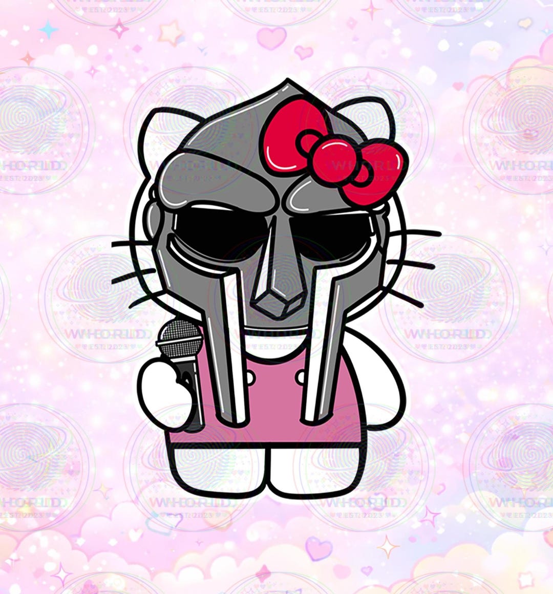 MF DOOM Hello Kitty - Etsy