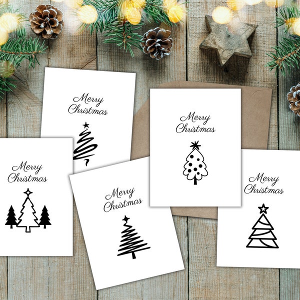 Black and White Greeting Cards - Etsy