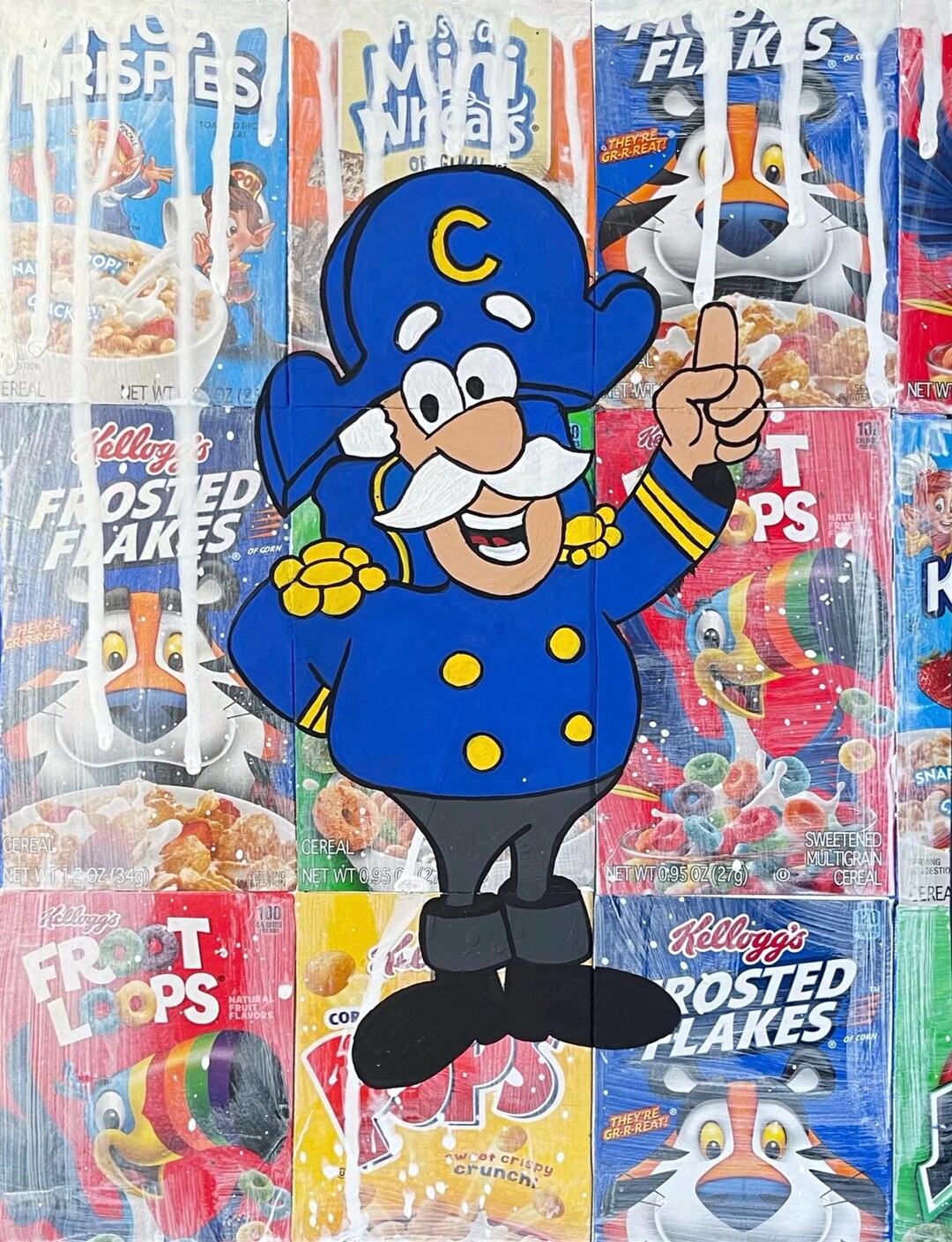 Captain Crunch; the Breakfast Club Collection • Original Artwork, Mixed ...