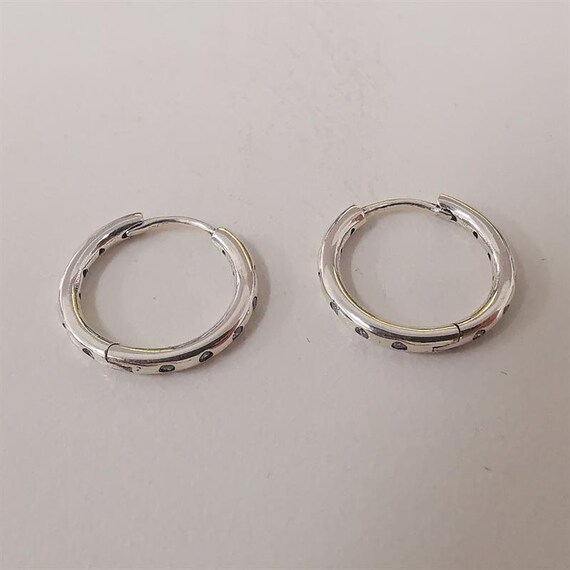 Pandora droplets hoop earrings store