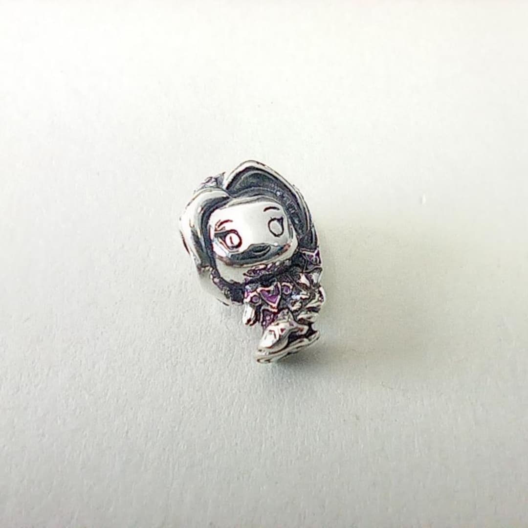 Pandora Disney Tangled Rapunzel Sterling Silver Charm - Etsy