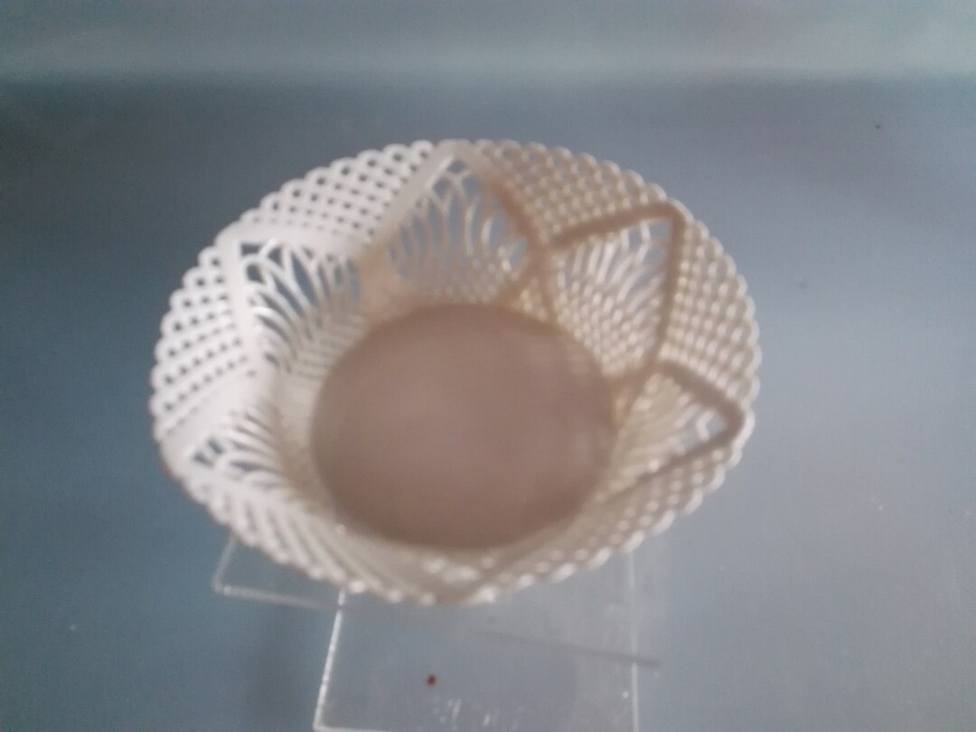 Hand-woven White Bowl rodika Made of Porcelain - Etsy