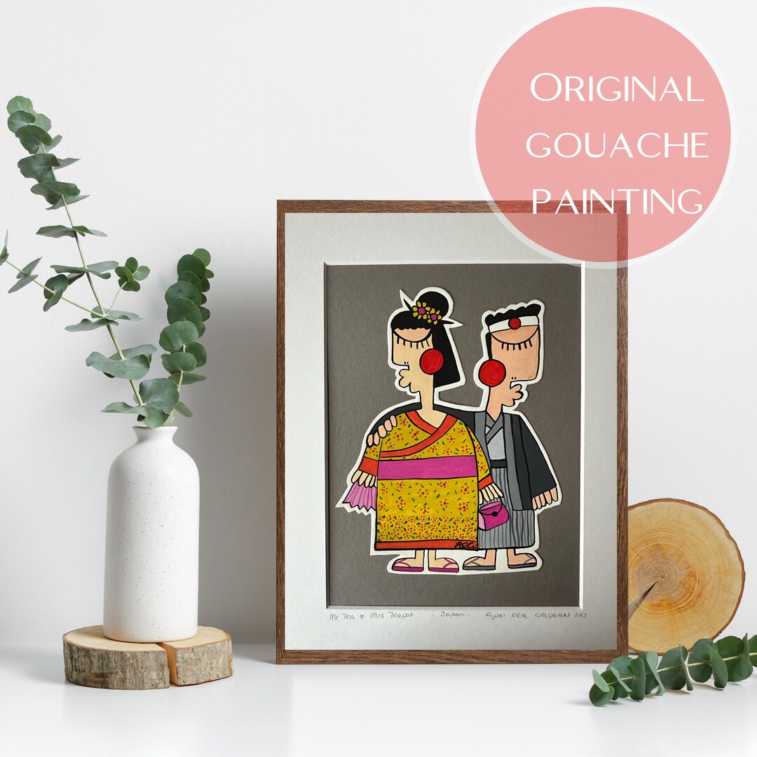 Mr. Tea & Mrs. Teapot in Tokyo / Japan Exploring World - Etsy