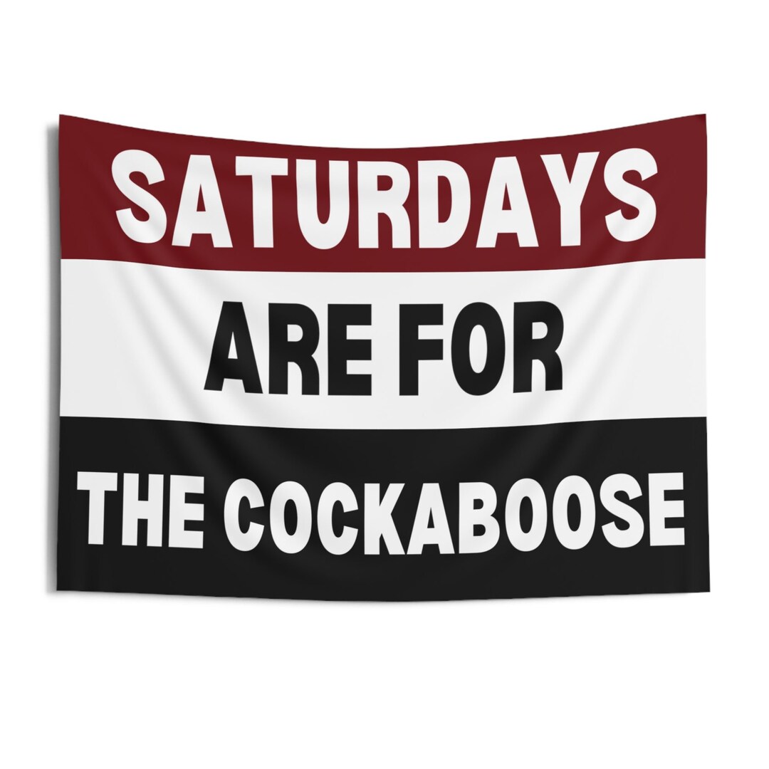 Cockaboose Wall Flag: Columbia South Carolina Tailgate Decor - Etsy
