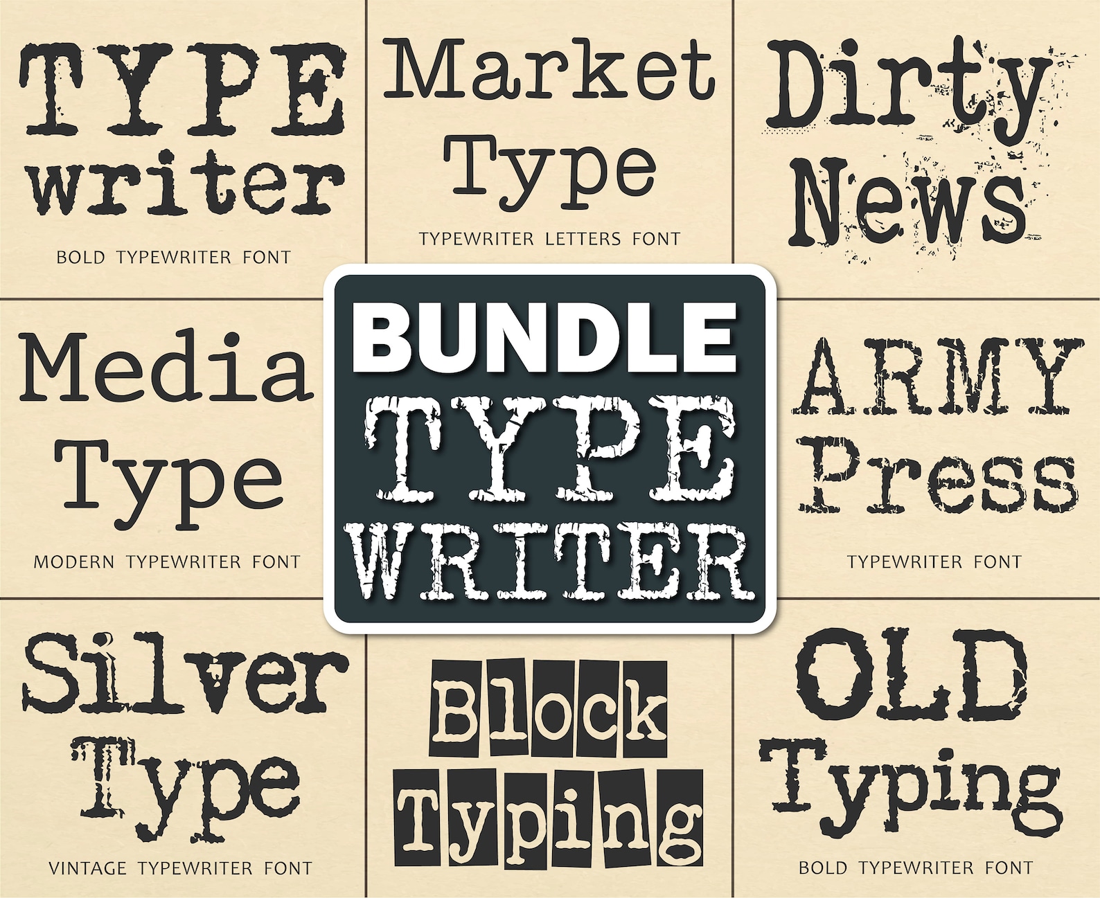 Typewriter Font Type Font American Typewriter Font Old Typewriter Font ...